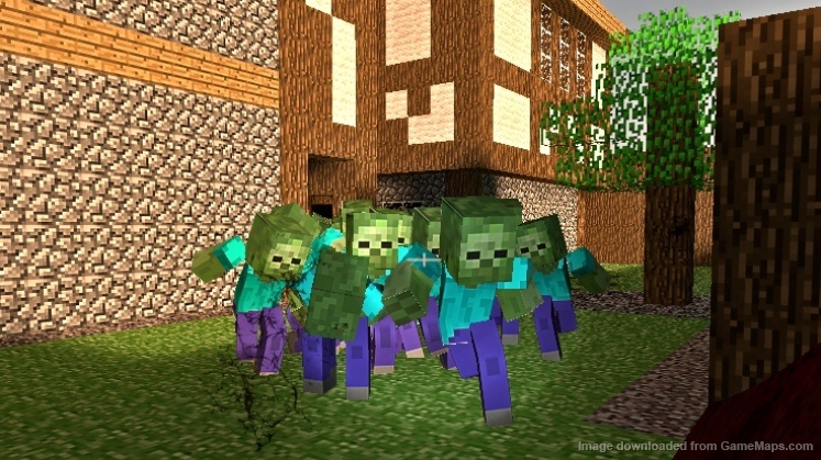 Minecraft Zombies (Left 4 Dead 2) - GameMaps
