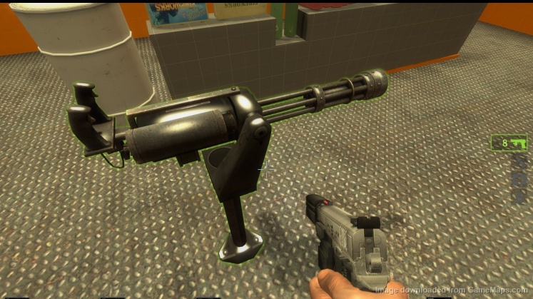 Minigun (Alternate Model) (Left 4 Dead 2) - GameMaps