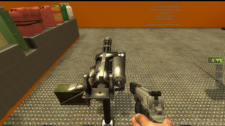 Minigun (Alternate Model) (Left 4 Dead 2) - GameMaps
