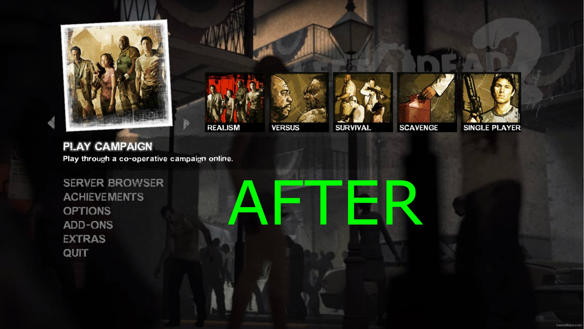 Misterff1's menu edit (Left 4 Dead 2) - GameMaps