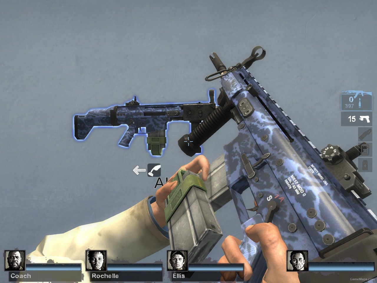 MW2 SCAR-H camo pack (Left 4 Dead 2) - GameMaps