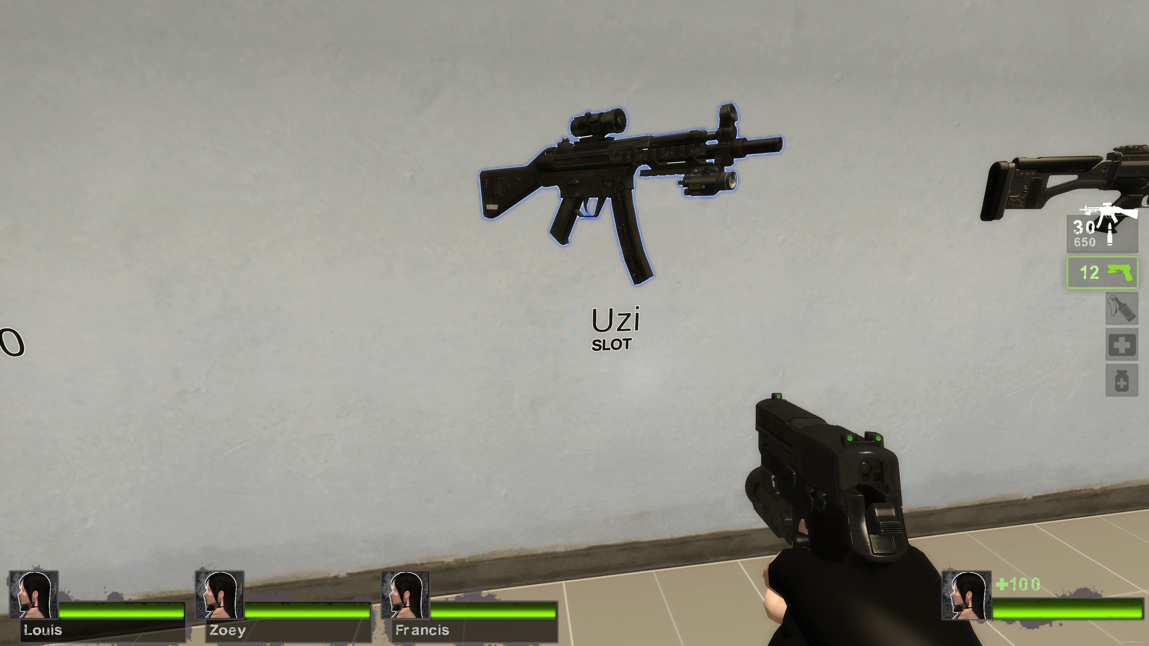 MW3 M68 (Uzi) v5 (Left 4 Dead 2) - GameMaps