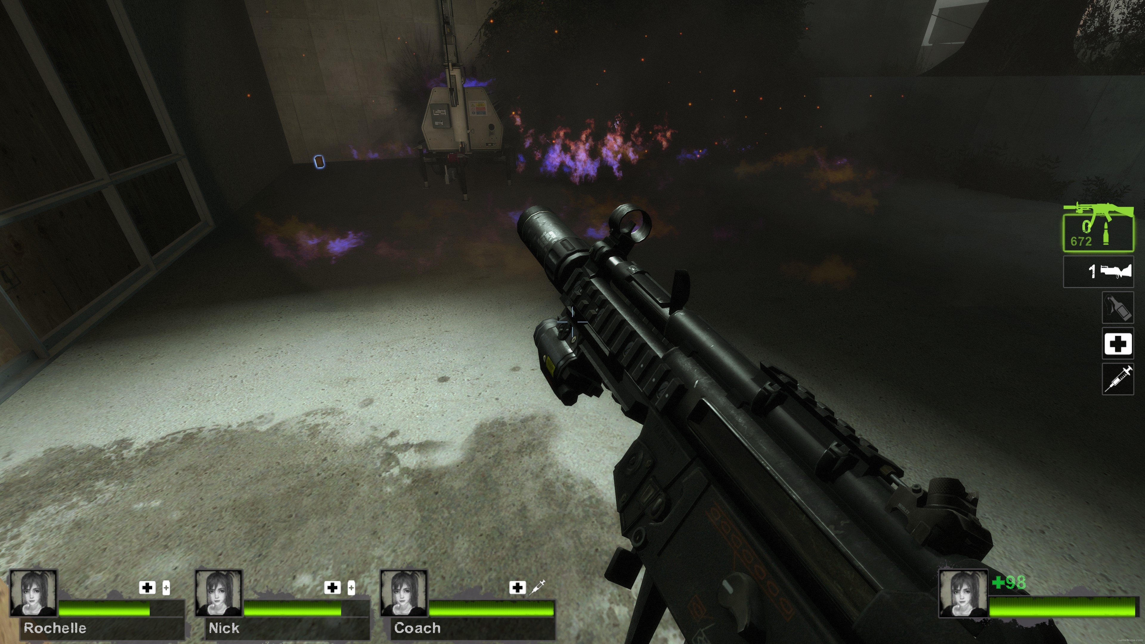 MW3 MP5A2 (Suppressed SMG) (Left 4 Dead 2) - GameMaps