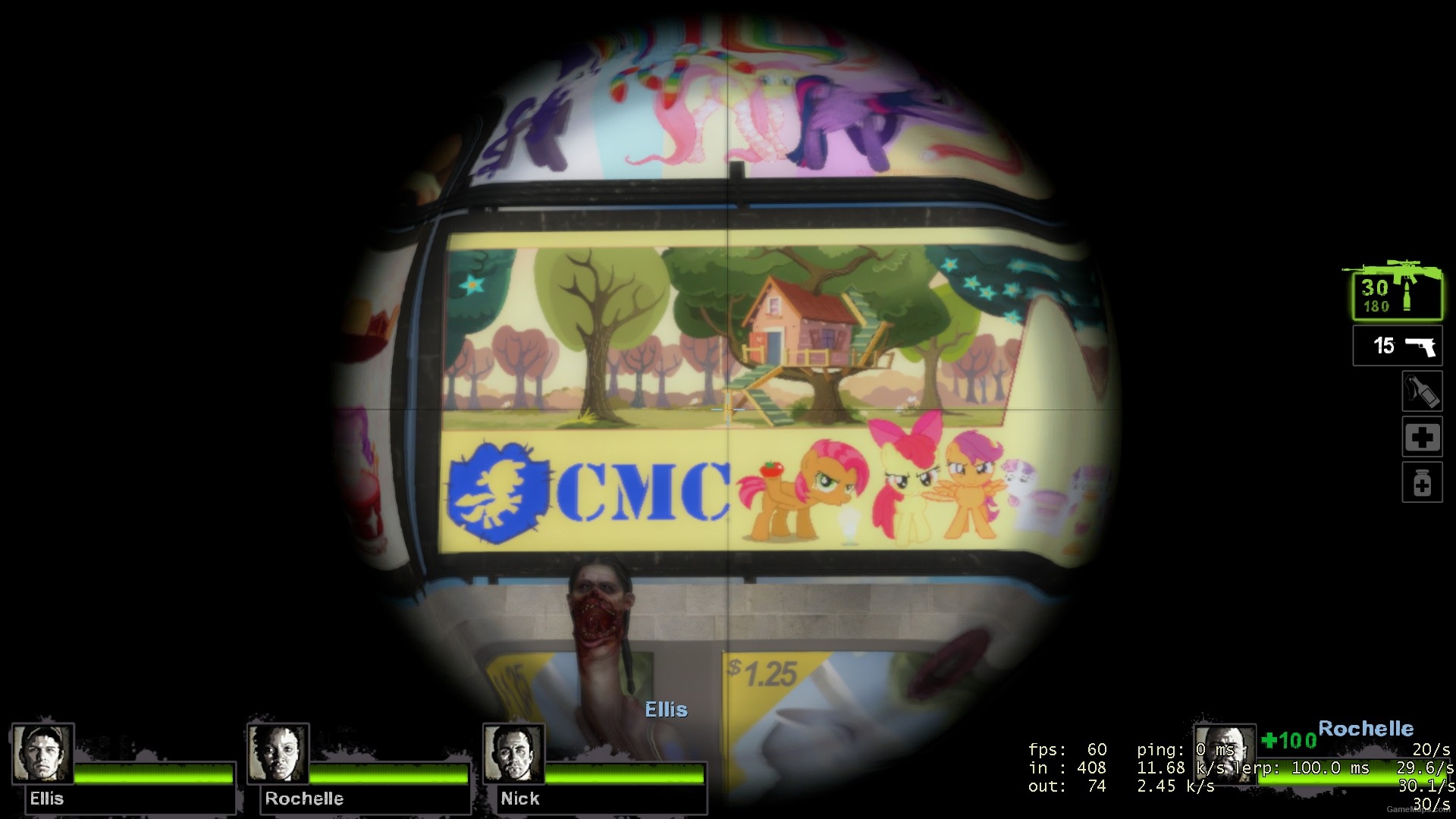 my lyttle pony billboards (Left 4 Dead 2) - GameMaps