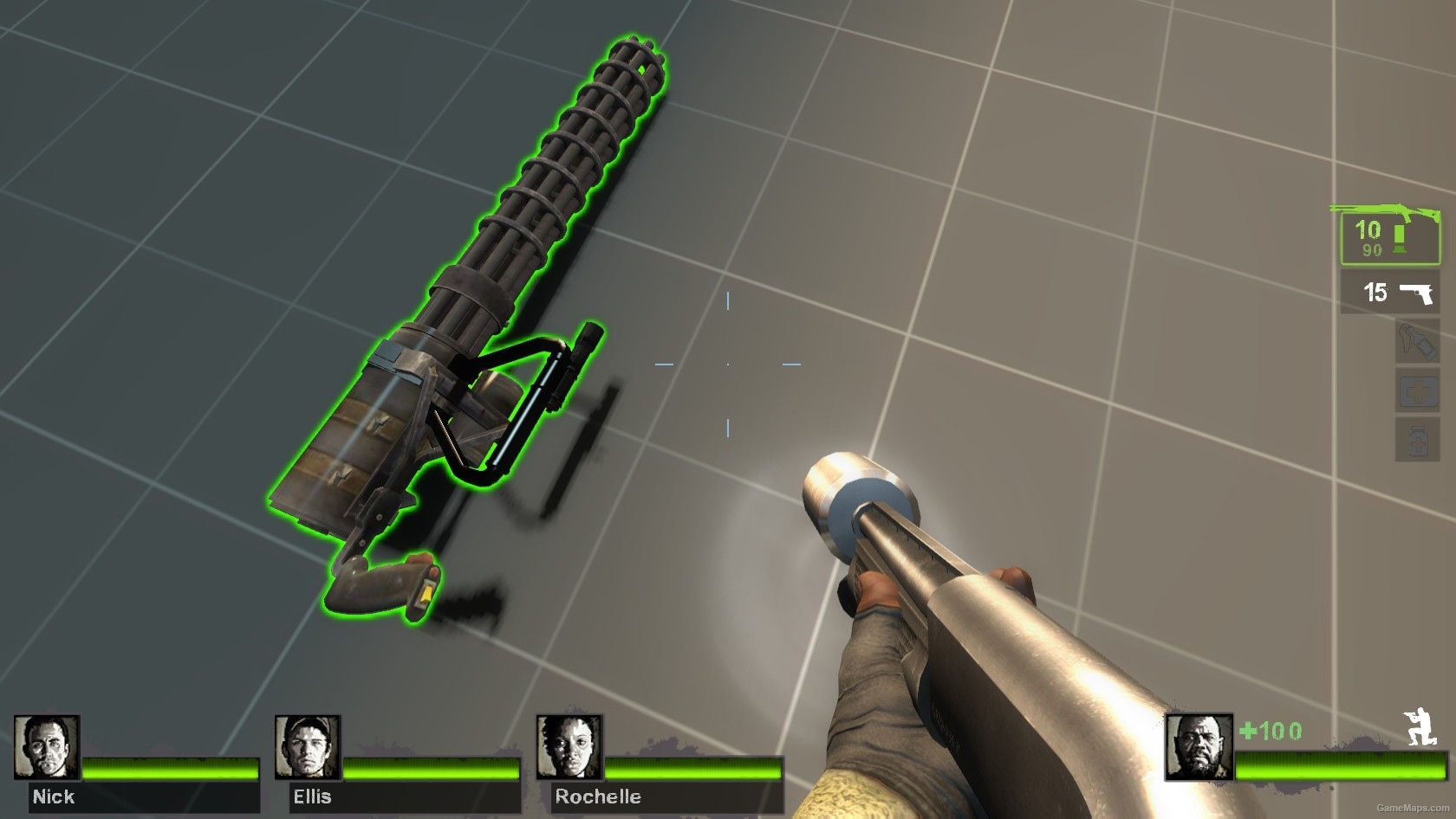 Nemesis Gatling Gun (M60) (Left 4 Dead 2) - GameMaps