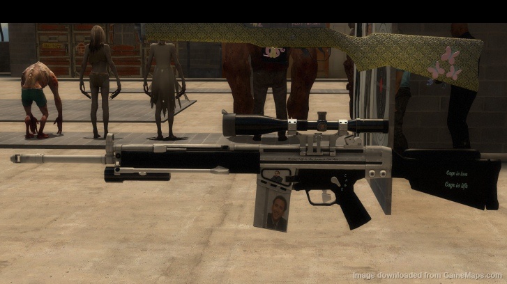 Nicolas Cage's Military Sniper (Left 4 Dead 2) - GameMaps