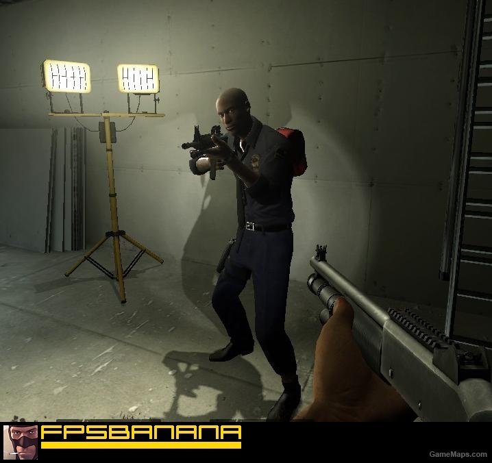 Officer Louis V2 (l4d1 version) (Left 4 Dead 2) - GameMaps