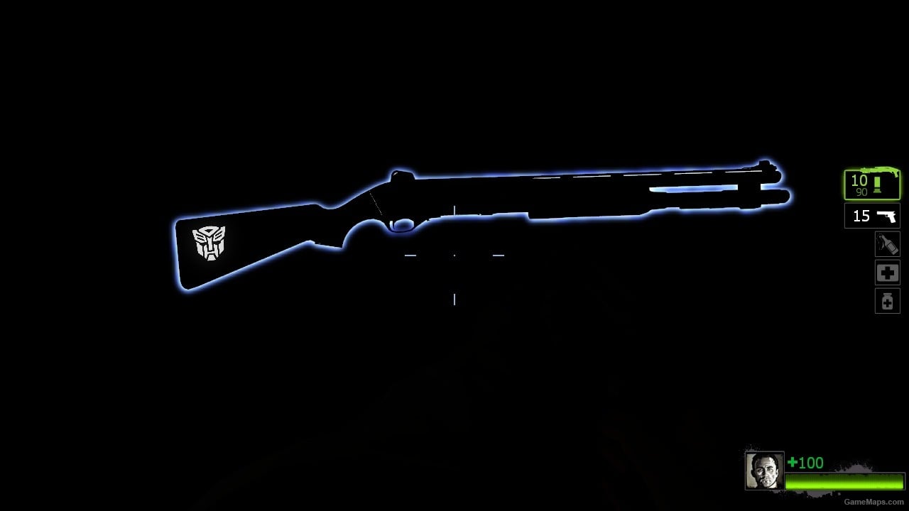 official_shotgun_chrome_custom (Left 4 Dead 2) - GameMaps