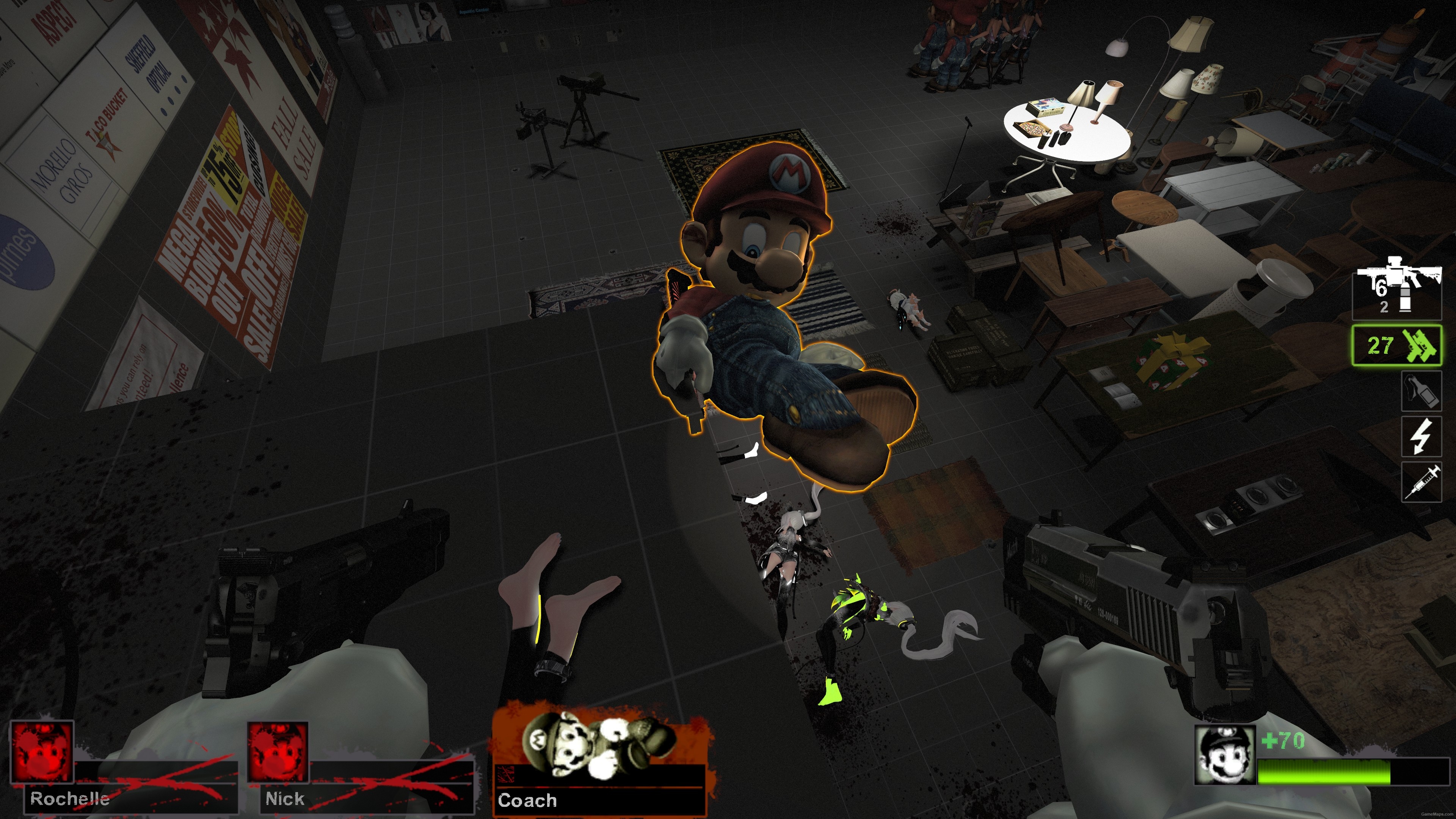 Only Mario Survivor (request) (Left 4 Dead 2) - GameMaps