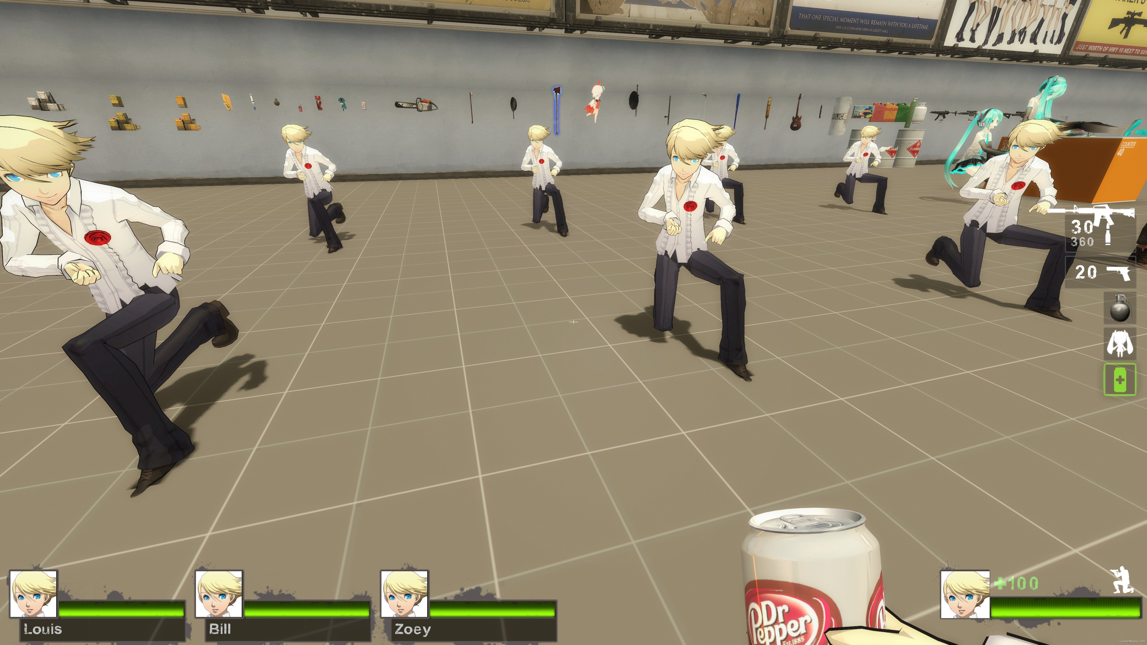 Only Teddie Human Persona 4 (request) (Left 4 Dead 2) - GameMaps