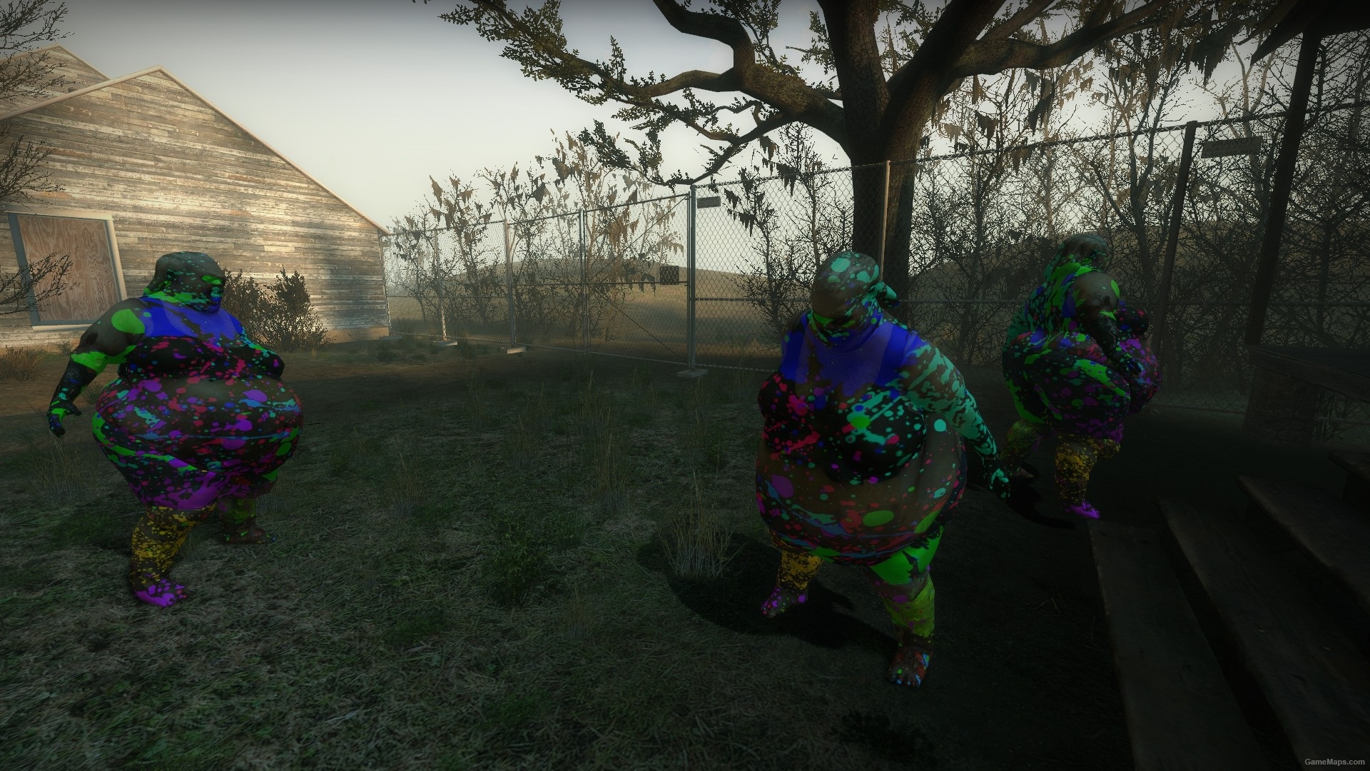 Paint Splatter Boomer & Boomette (Left 4 Dead 2) - GameMaps