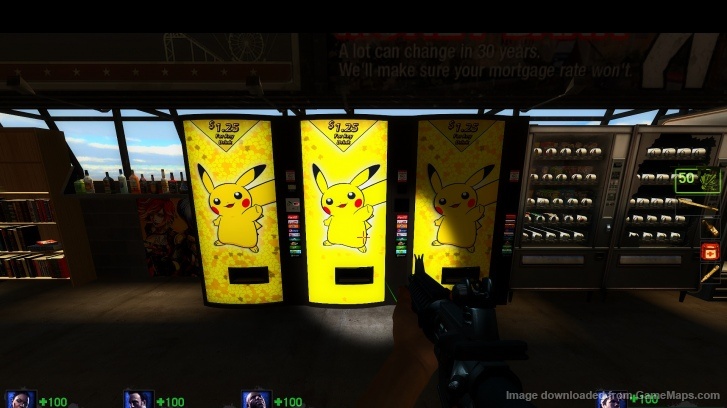Pikachu Vending Machine (Left 4 Dead 2) - GameMaps