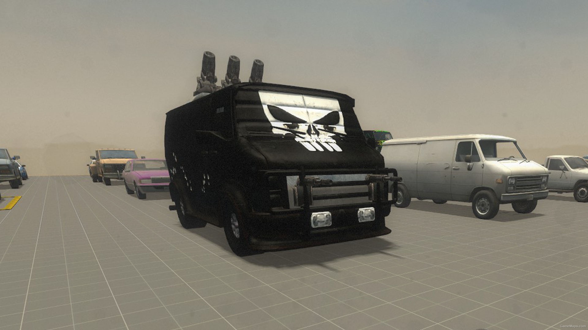 Punisher Battle Van (Left 4 Dead 2) - GameMaps