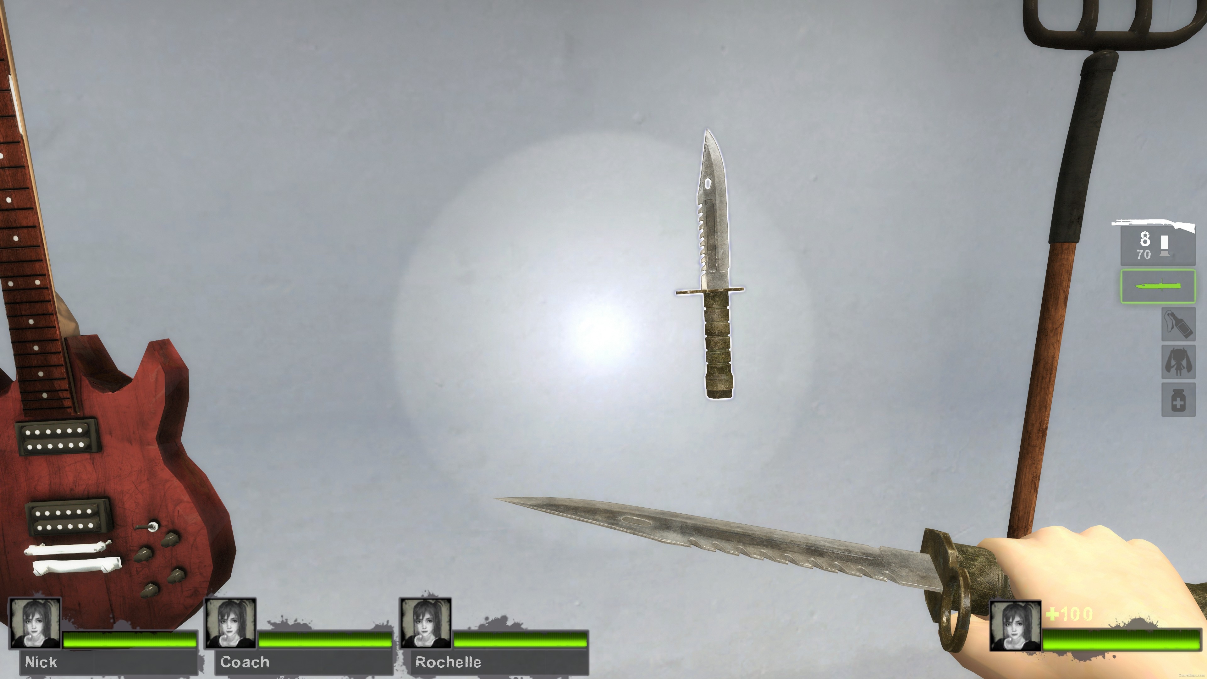 RE2 Remake Combat Knife (CSS Knife) (request) (Left 4 Dead 2) - GameMaps