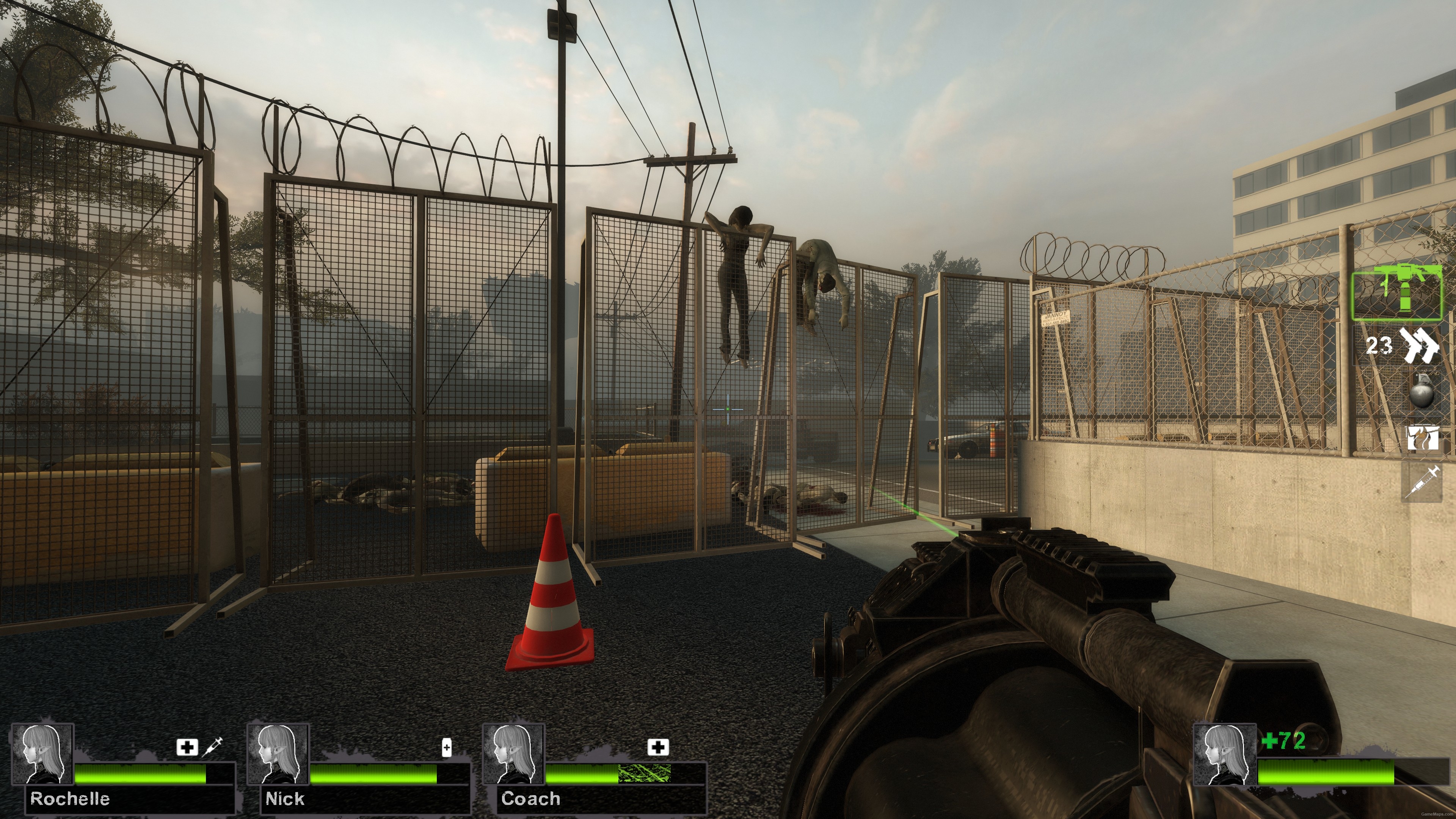 RE3 Remake Milkor MGL (Grenade Launcher) (Left 4 Dead 2) - GameMaps