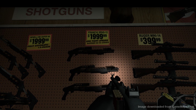 Realistic gun shop signs (Left 4 Dead 2) - GameMaps