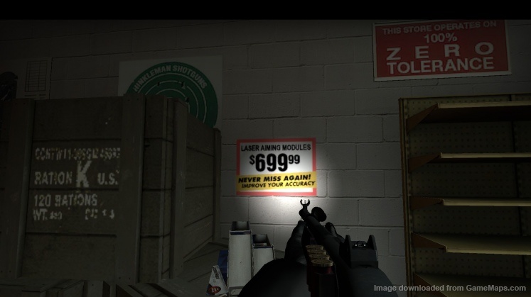 Realistic gun shop signs (Left 4 Dead 2) - GameMaps