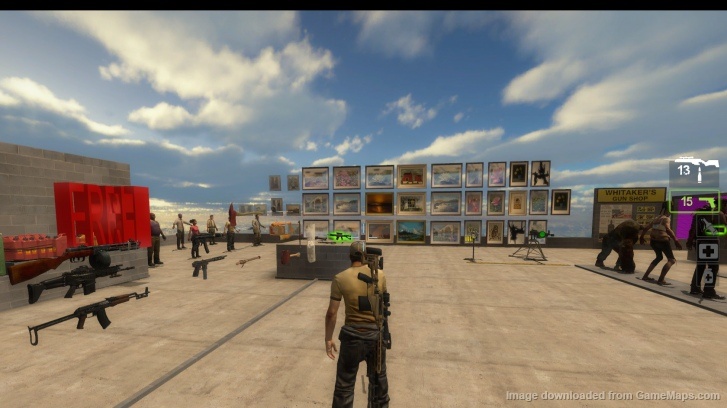 Remington MSR Sniper Rifle (Scout) (Left 4 Dead 2) - GameMaps