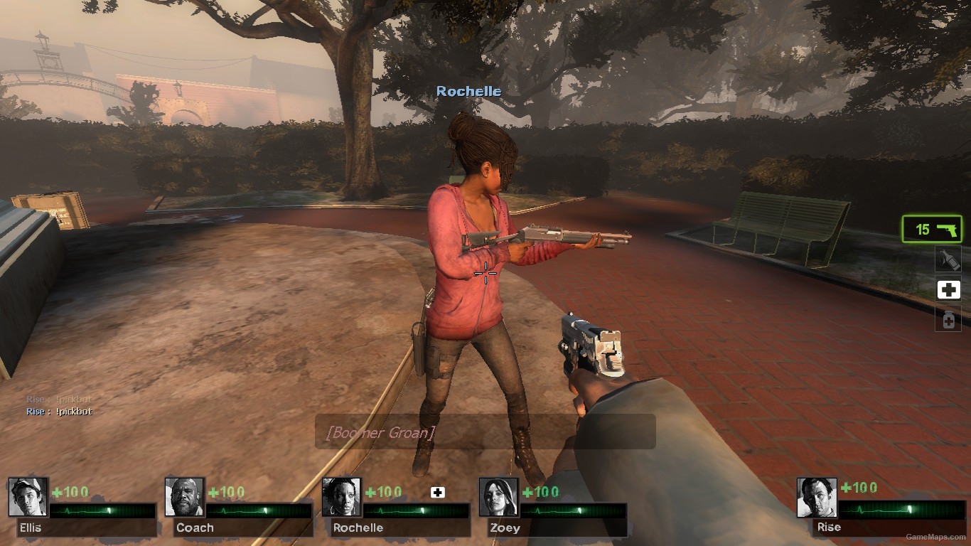 Rochelle With Zoey Animations (Custom Models) (Left 4 Dead 2) - GameMaps