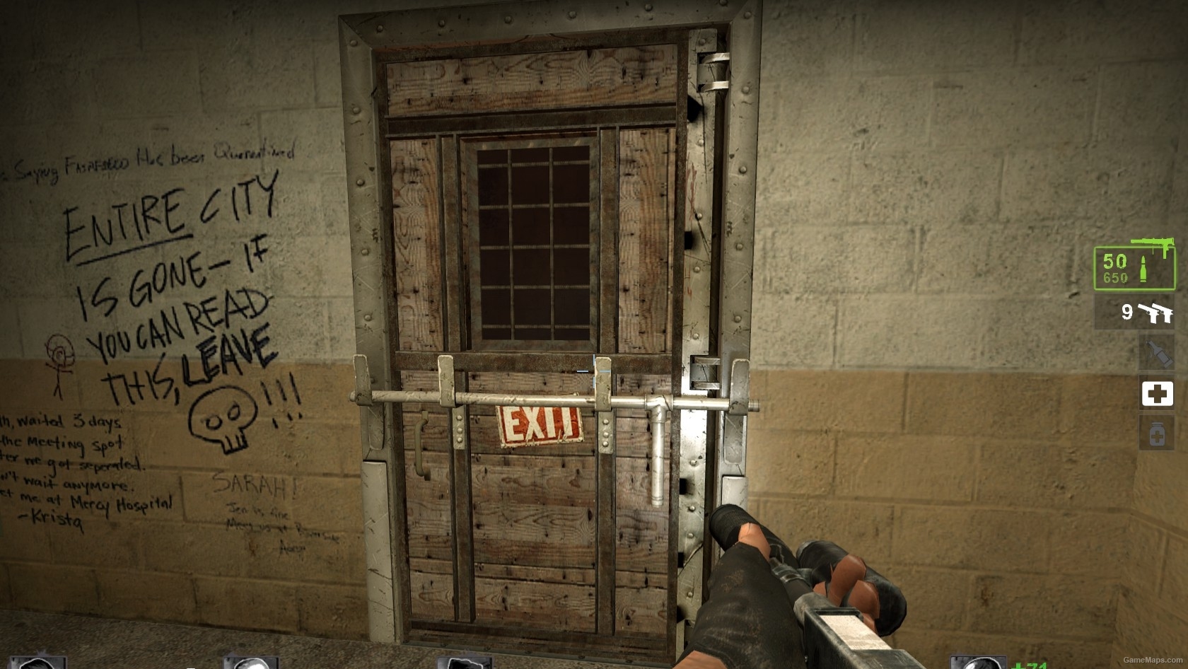 Safe Room Doors - Wood Version (Left 4 Dead 2) - GameMaps