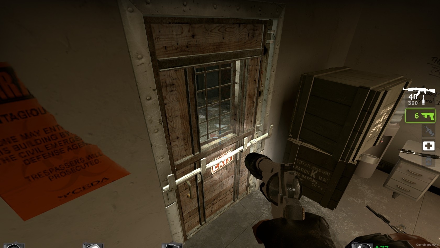 Safe Room Doors - Wood Version (Left 4 Dead 2) - GameMaps