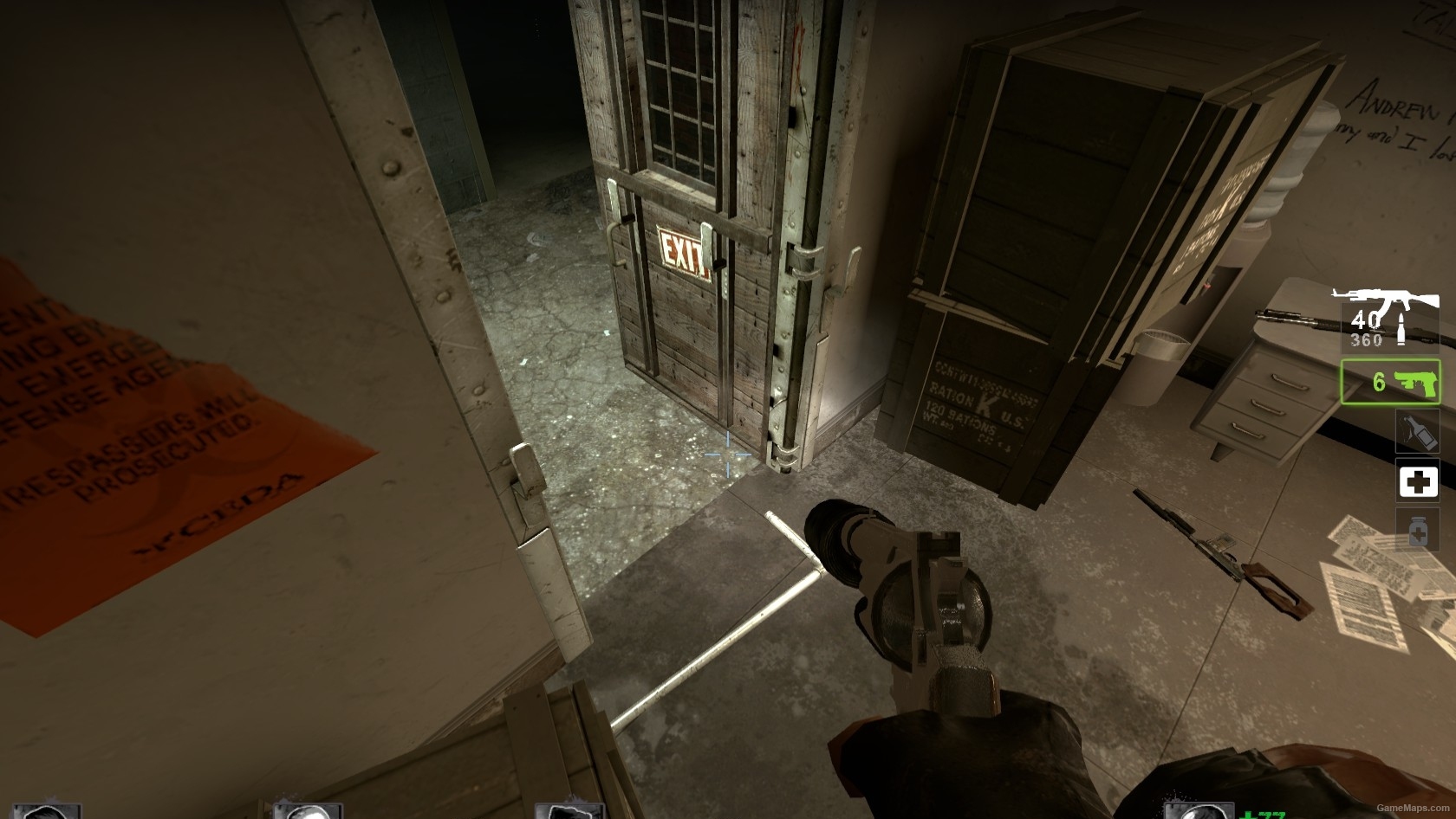 Safe Room Doors - Wood Version (Left 4 Dead 2) - GameMaps