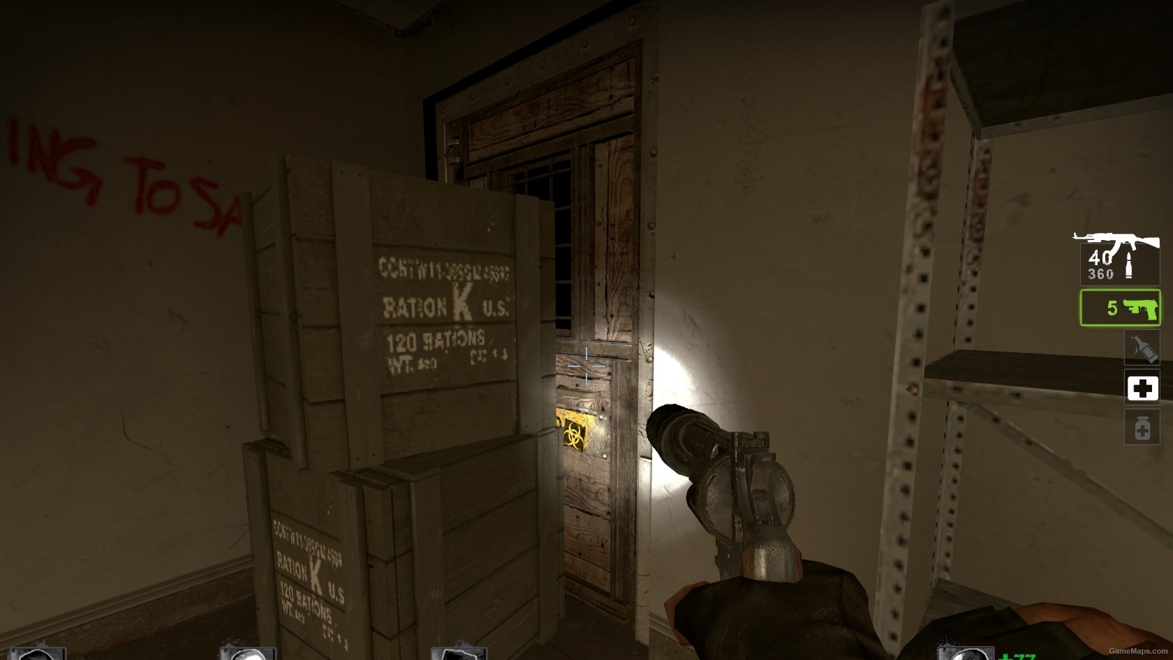 Safe Room Doors - Wood Version (Left 4 Dead 2) - GameMaps