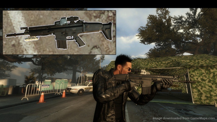 SCAR-H (Left 4 Dead 2) - GameMaps