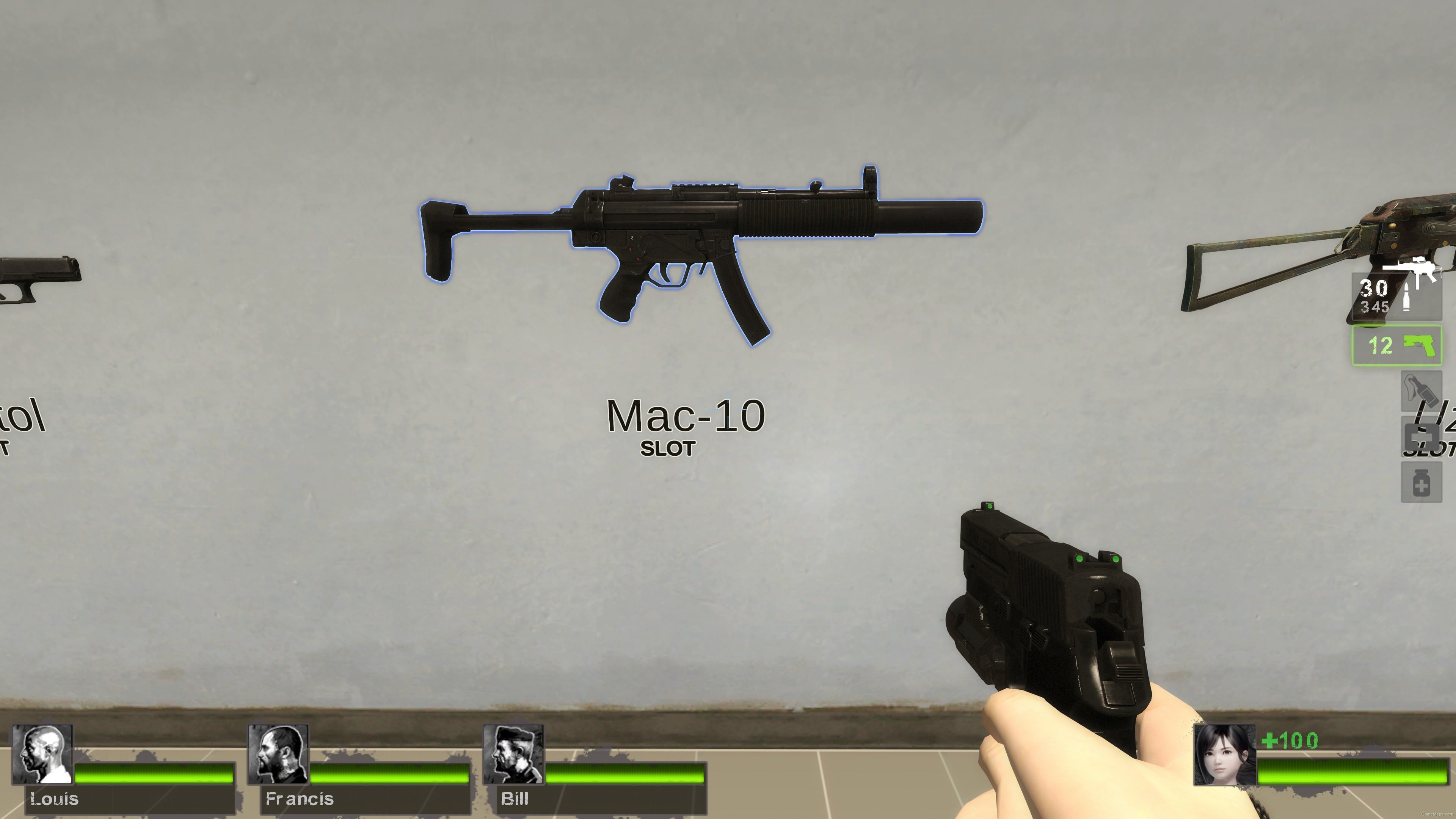 Sephiris MP5SD (Silencer SMG) (Left 4 Dead 2) - GameMaps