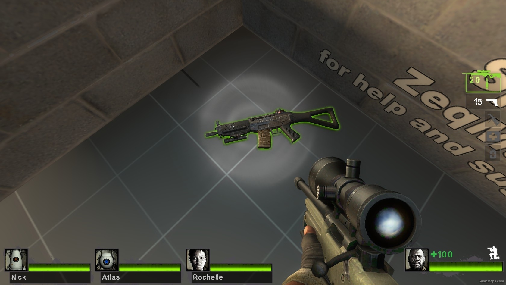 SG552 (SG552) (Left 4 Dead 2) - GameMaps
