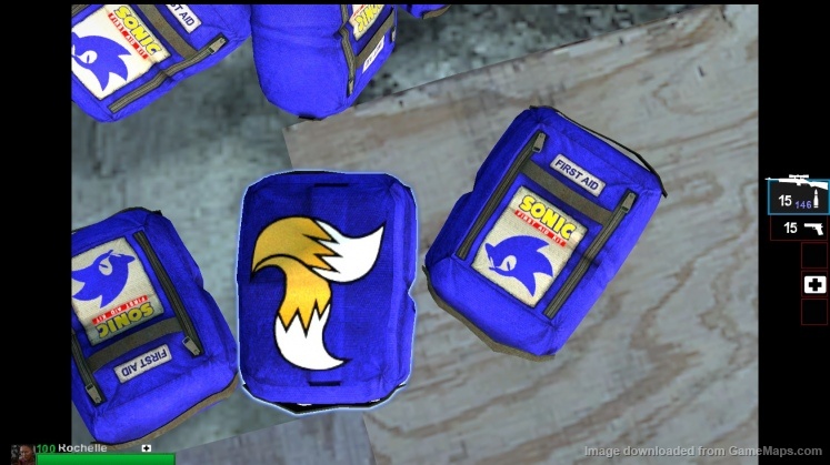Sonic First aid kit (Left 4 Dead 2) - GameMaps