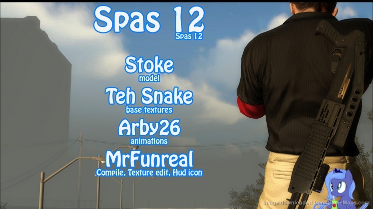 Spas 12 - Folded Stock (Left 4 Dead 2) - GameMaps