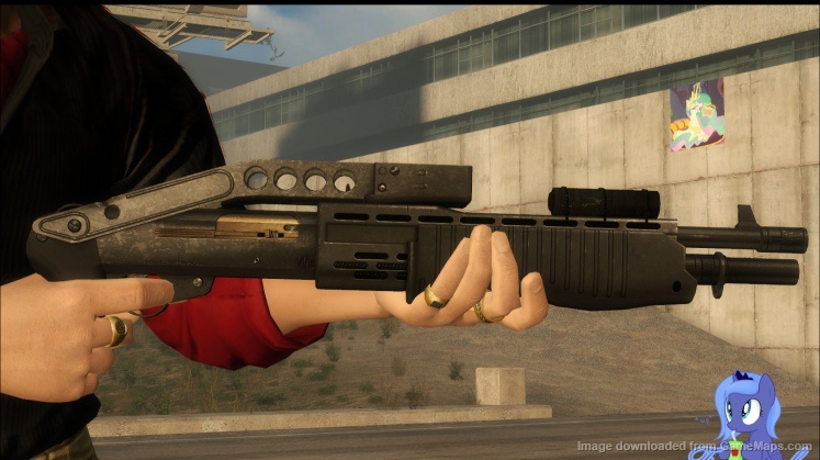 Spas 12 - Folded Stock (Left 4 Dead 2) - GameMaps