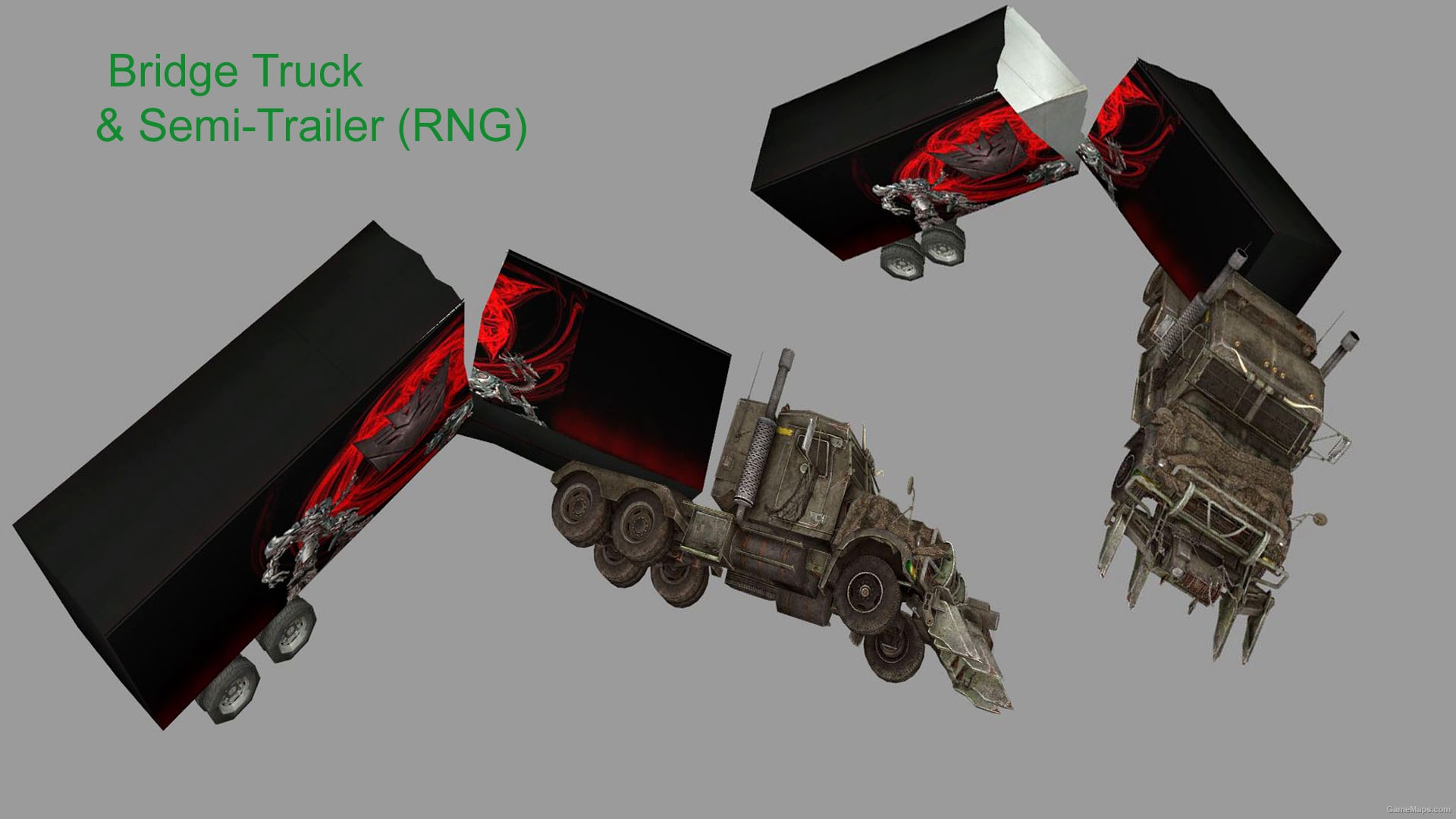 Special Trucks + Trailer (Transformers) (Left 4 Dead 2) - GameMaps