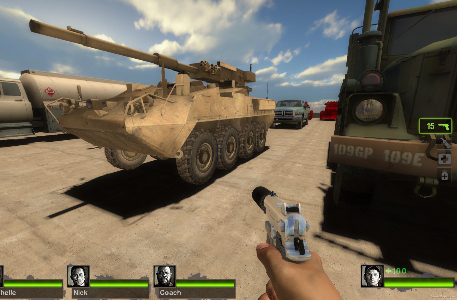 Stryker MGS Tank (Howitzer) (Left 4 Dead 2) - GameMaps