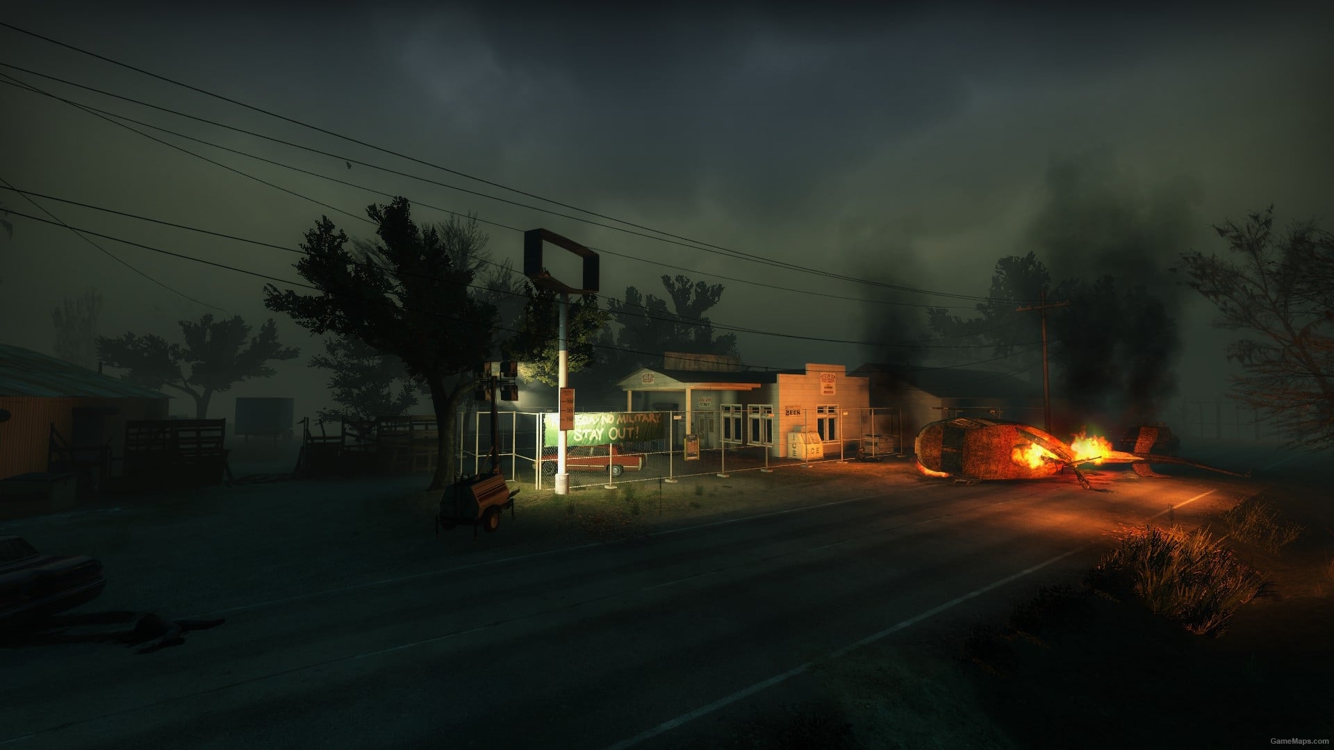 Swamp Fever - Night (Version 6.2) (Left 4 Dead 2) - GameMaps