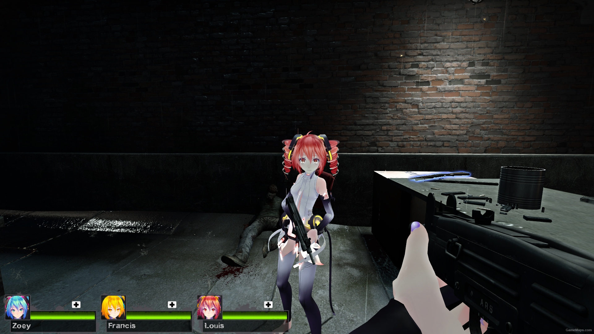 Tda Kasane Teto Append (v2) (LOUIS) (Left 4 Dead 2) - GameMaps