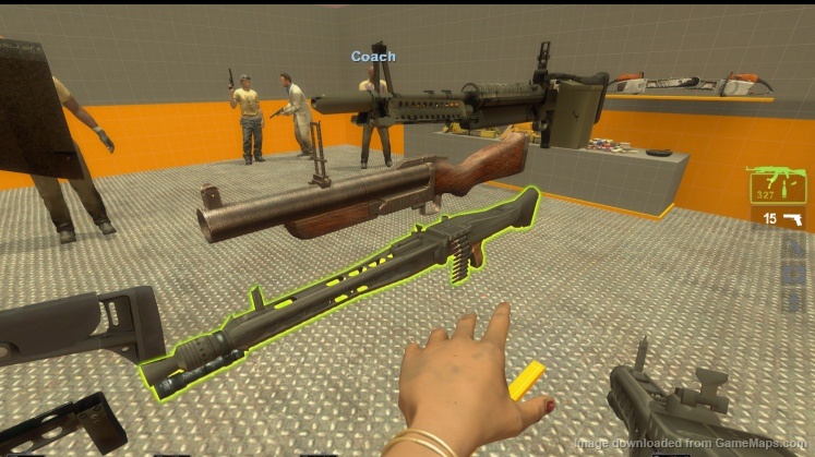 The MG-42 (M60) (Left 4 Dead 2) - GameMaps