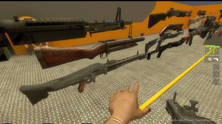 The MG-42 (M60) (Left 4 Dead 2) - GameMaps