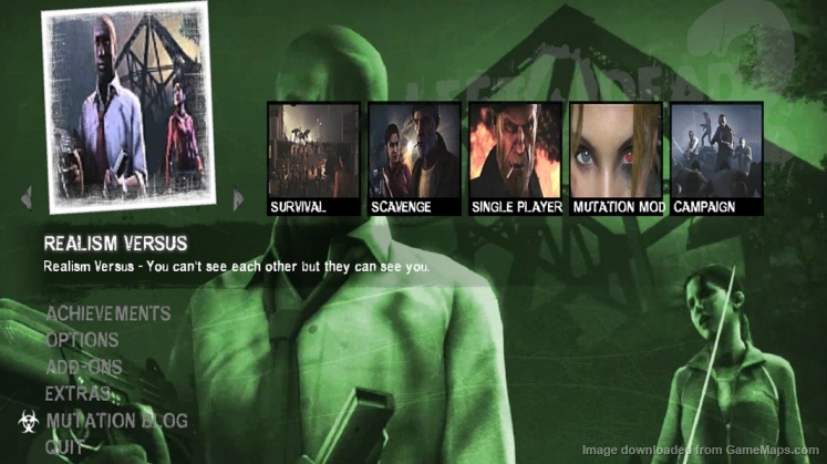 The Sacrifice Menu Mod L4D2 (Left 4 Dead 2) - GameMaps