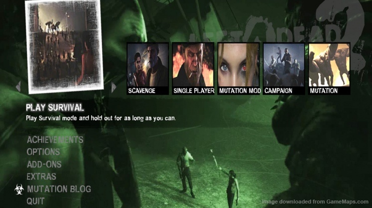 The Sacrifice Menu Mod L4D2 (Left 4 Dead 2) - GameMaps