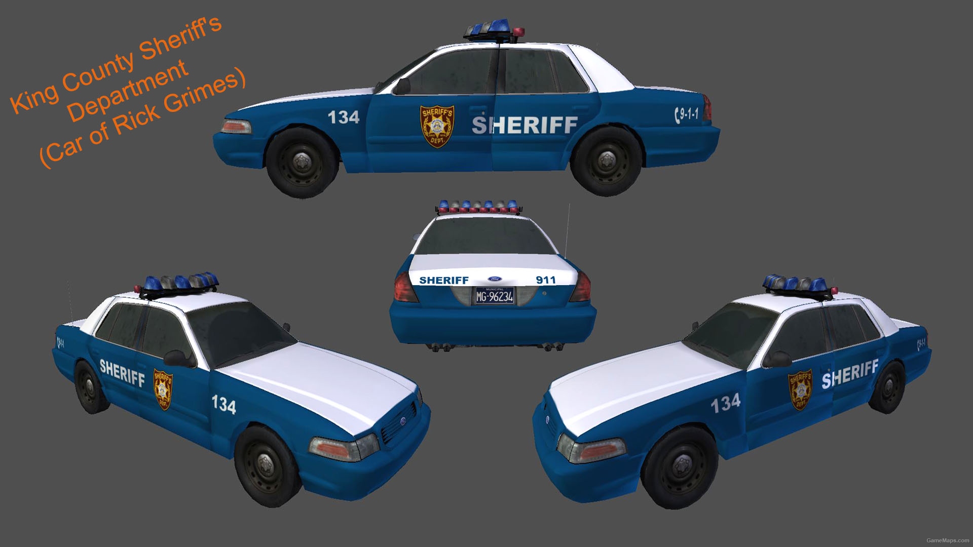 TWD Police Cars (Left 4 Dead 2) - GameMaps