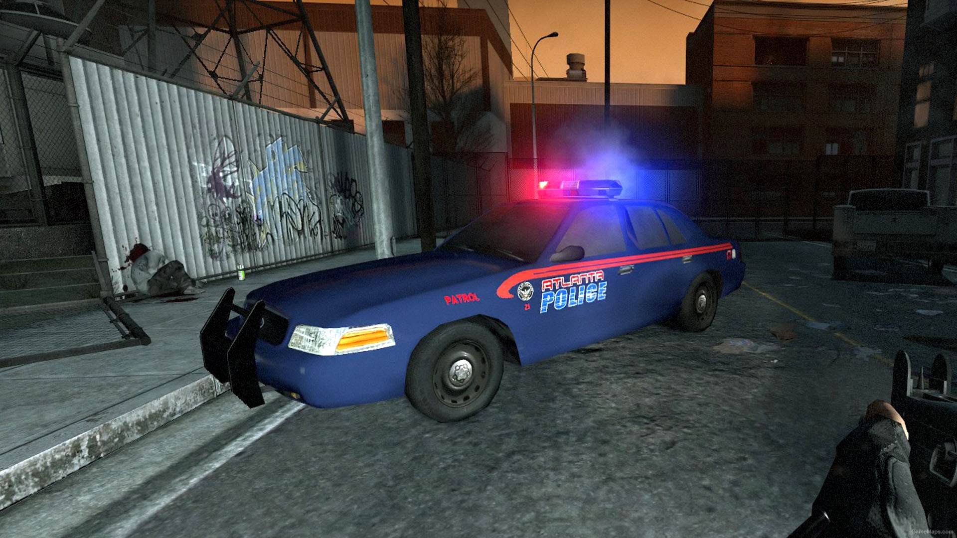 TWD Police Cars (Left 4 Dead 2) - GameMaps
