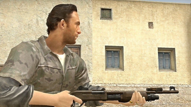 U.S. Marines Desert Combat M3 (Left 4 Dead 2) - GameMaps