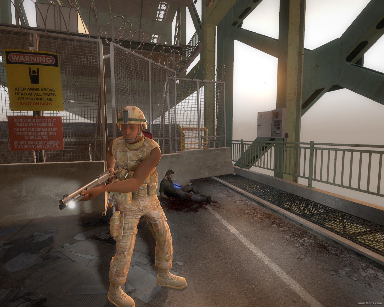 a soldier (Left 4 Dead 2) - GameMaps