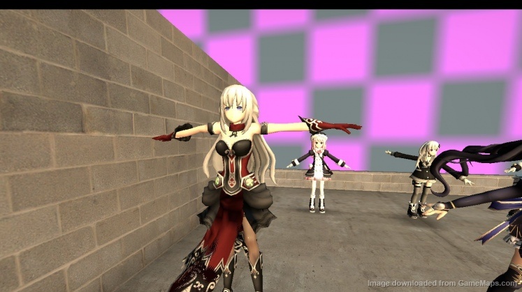 Vert Black Costume (Neptunia mk2) (Left 4 Dead 2) - GameMaps