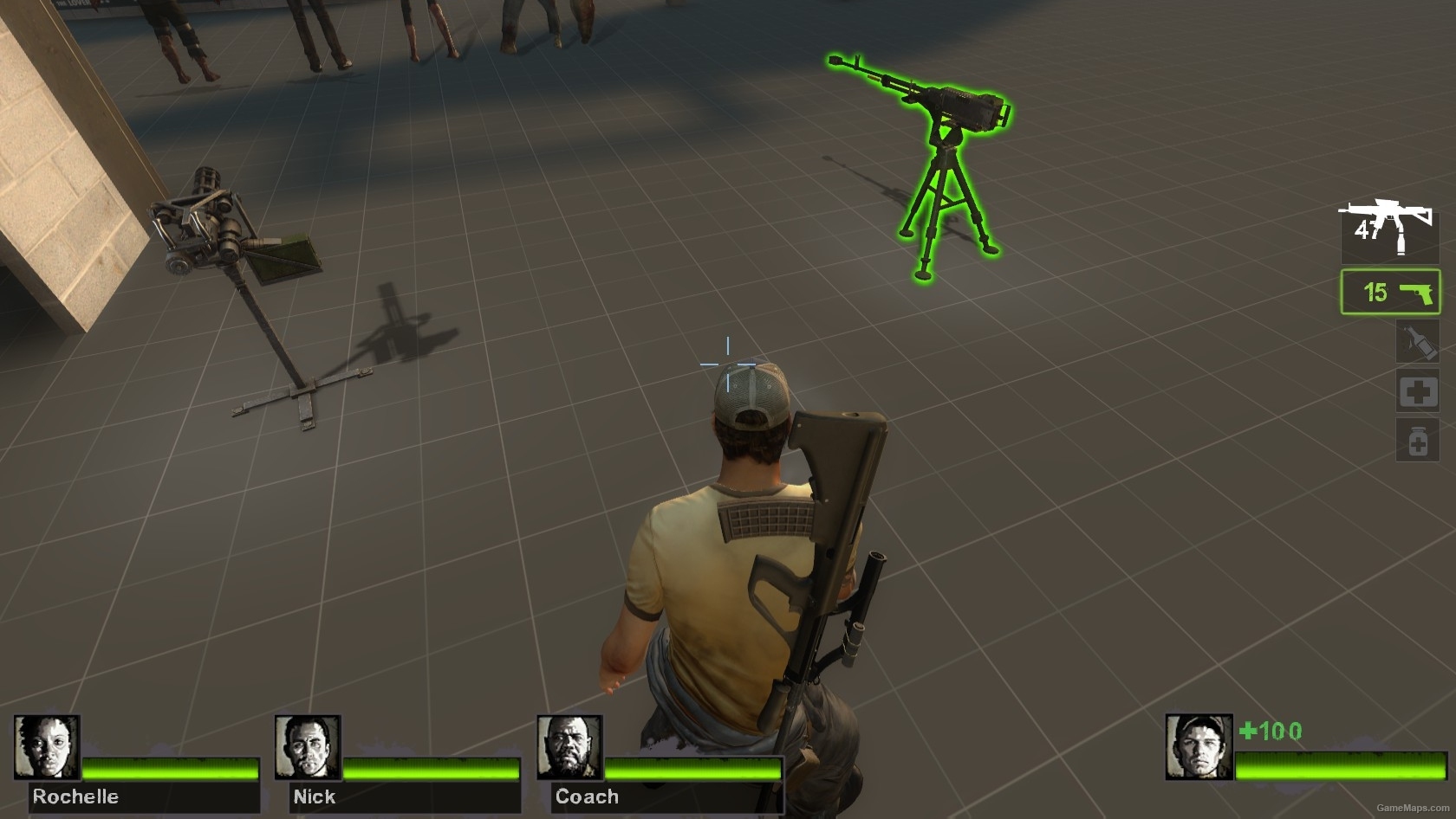 Weapon Rifle SG552 (CSS) - Steyr AUG HBAR (Left 4 Dead 2) - GameMaps