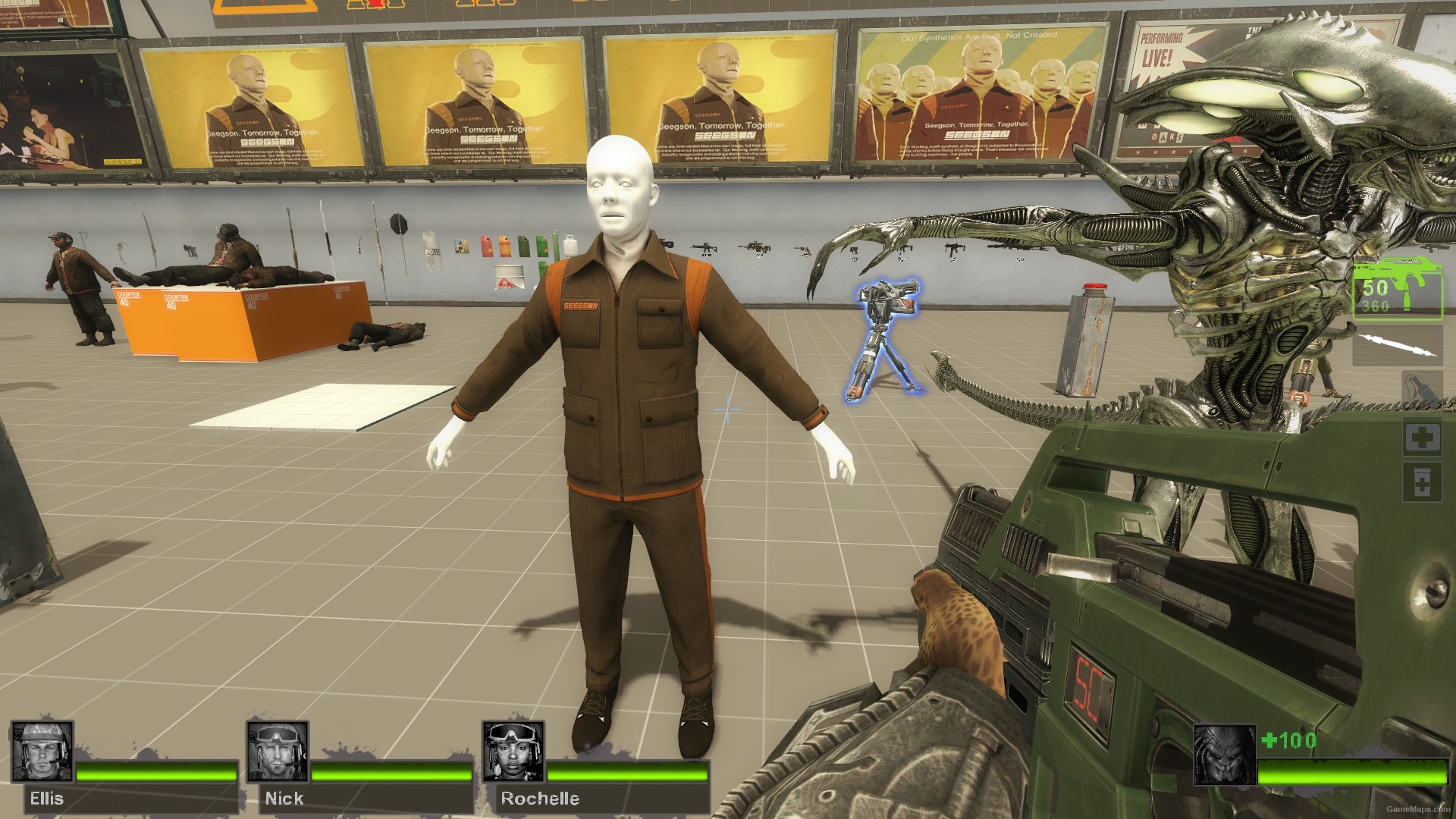 Working Joe Charger Alien Isolation (Left 4 Dead 2) - GameMaps