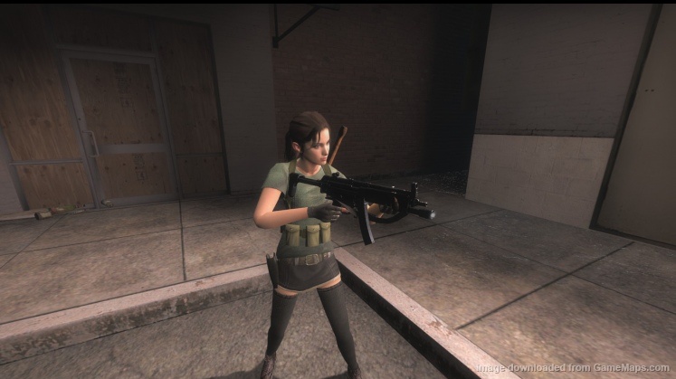 Zoey - RE3 Jill 'Cosplay' (with Gear) (Left 4 Dead 2) - GameMaps