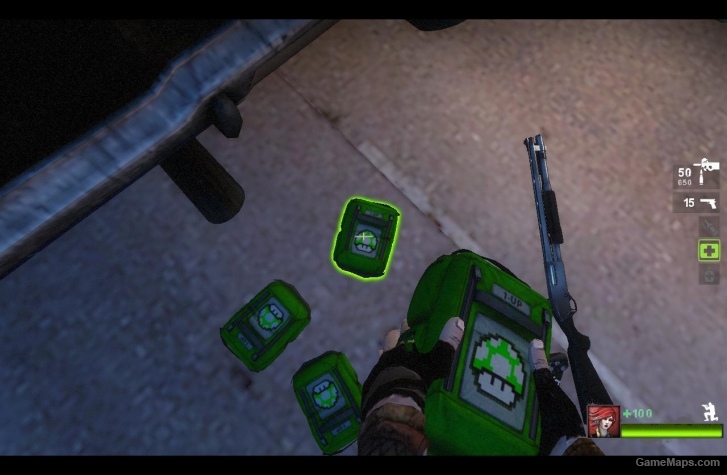 1-UP Medkit with Healing Sound [HQ] (Mod) for Left 4 Dead 2 - GameMaps.com